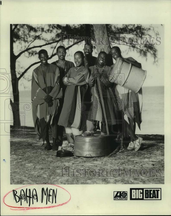 2000 Press Photo Six Members of the band Baha Men, Entertainers - sap2 ...