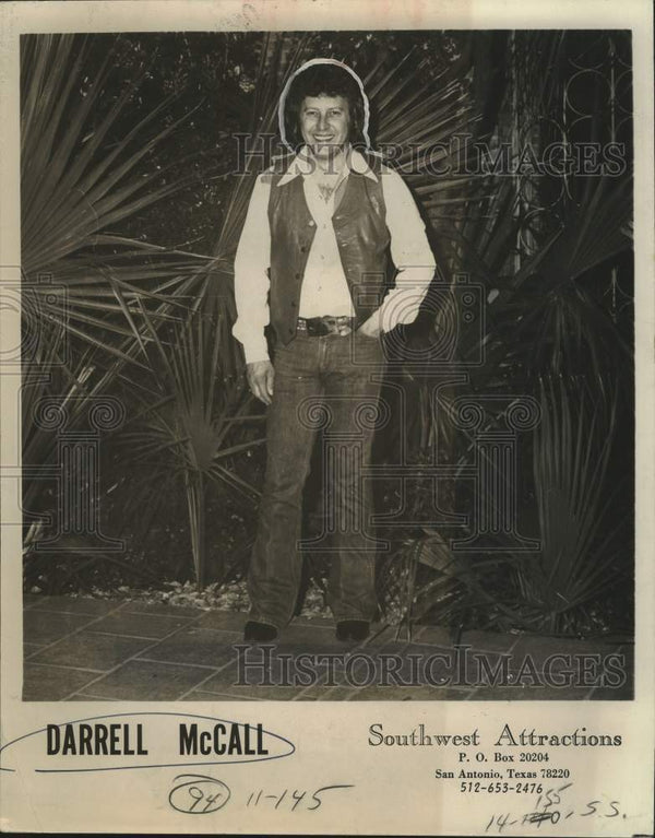 1979 Musician Darrell McCall - Historic Images