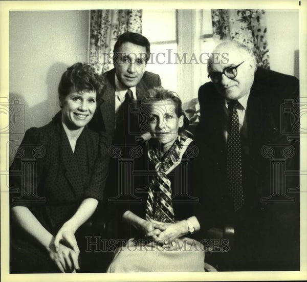 1984 Roy Scheider and the cast of Timerman's Tale, TV movie. - Historic ...