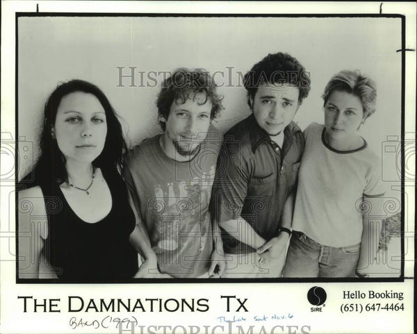 1999 Musical Group The Damnations Tx - Historic Images