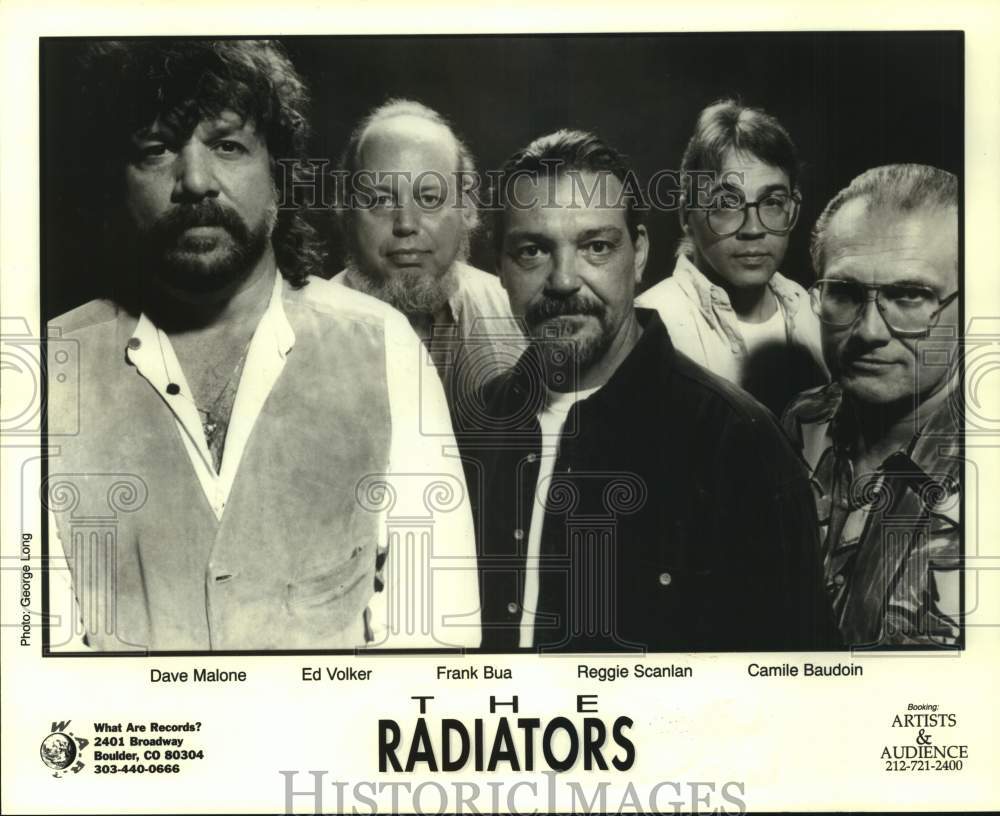1996 Five members of the band The Radiators - Historic Images