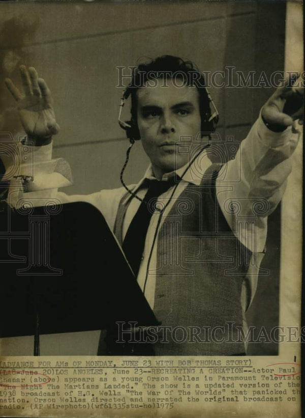 1975 Paul Shenar in a scene from The Night the Martians Landed ...