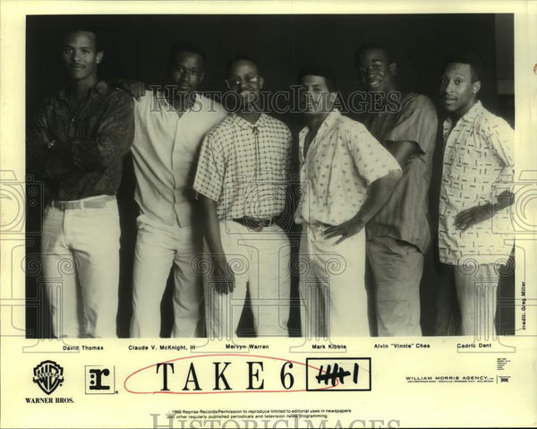 1988 Music Group Take 6 - Historic Images