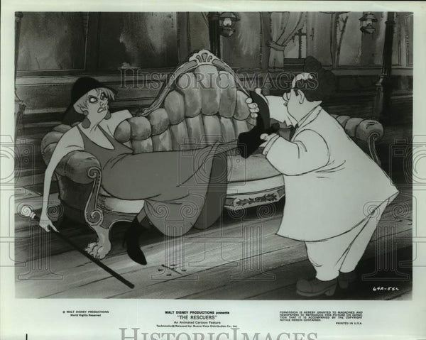 Disney Characters Madame Medusa & Mr. Snoops in "The Rescuers ...