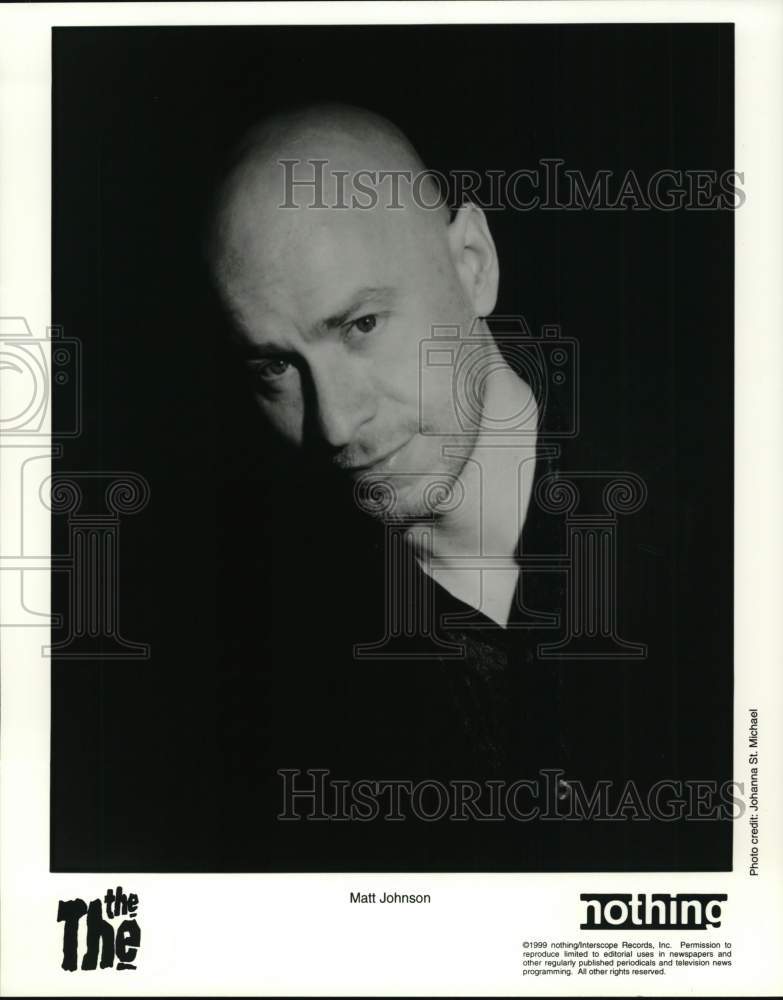 1999 Musician Matt Johnson of Band The The - Historic Images