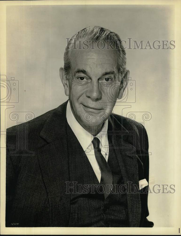 1966 Actor Raymond Massey - Historic Images