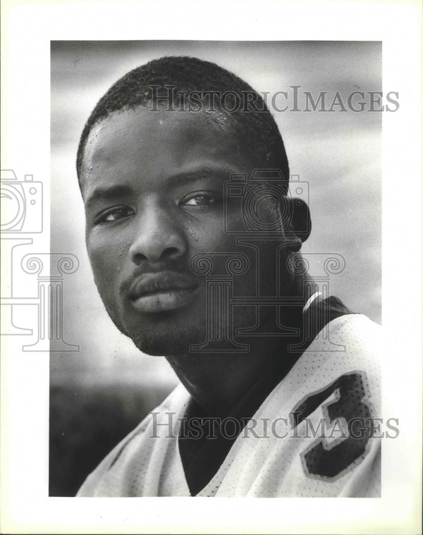 Press Photo High school football player Rodney Young - sas01393 ...