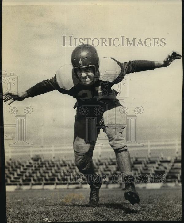 "Grand Dickie Pinson", Football Player - Historic Images
