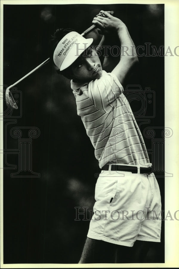 1987 Junior golf champion Frank Cano - sas06241 - Historic Images