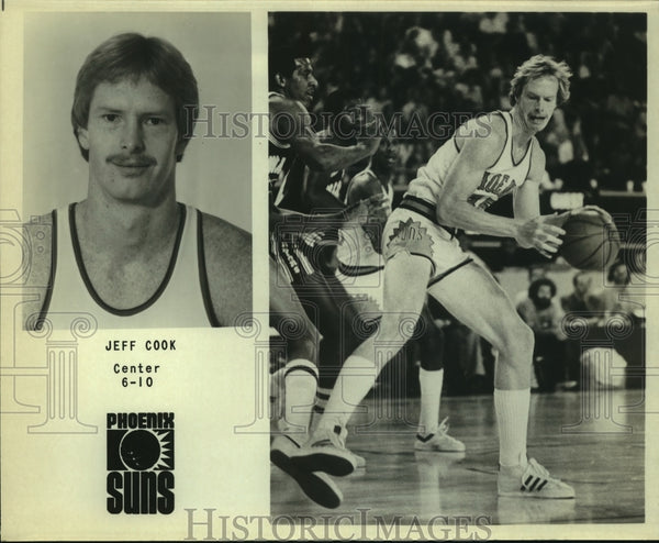 Jeff Cook, Phoenix Suns Basketball Player at Game - Historic Images