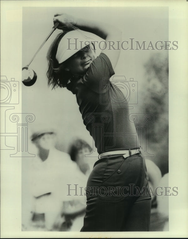 Press Photo Golfer Sandra Post, Winner of Colgate-Dinah Shore at Missi ...