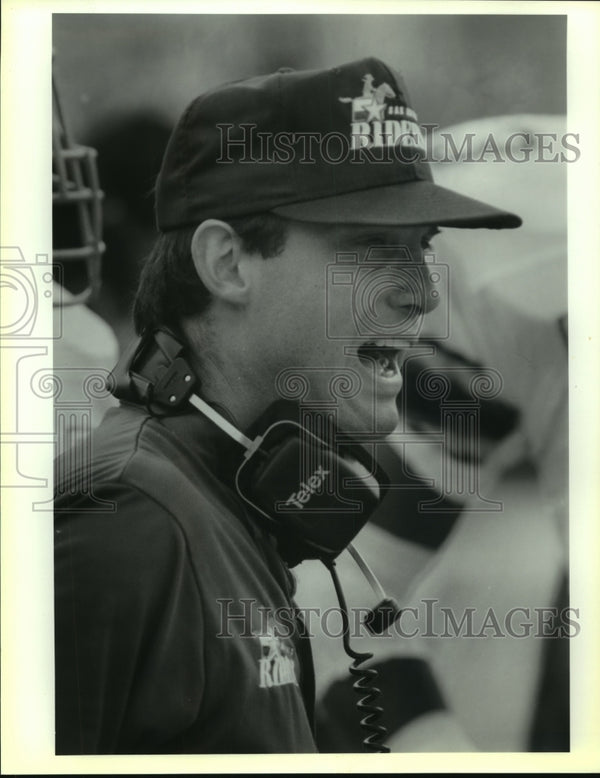 1991 Press Photo Mike Riley, Riders Football Coach - sas13102 ...