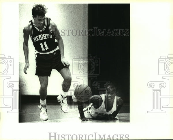 1993 Press Photo Howard Lutz, Alamo Heights High School Basketball Pla ...
