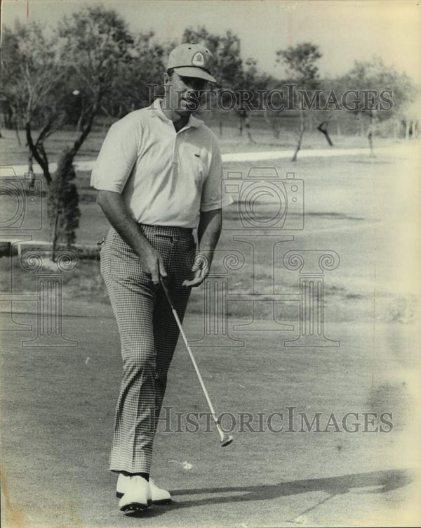 1972 Press Photo Golfer Howie Johnson at the Texas Open - sas15729 ...