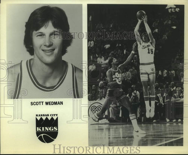 Press Photo Kansas City Kings basketball player Scott Wedman - sas1625 ...