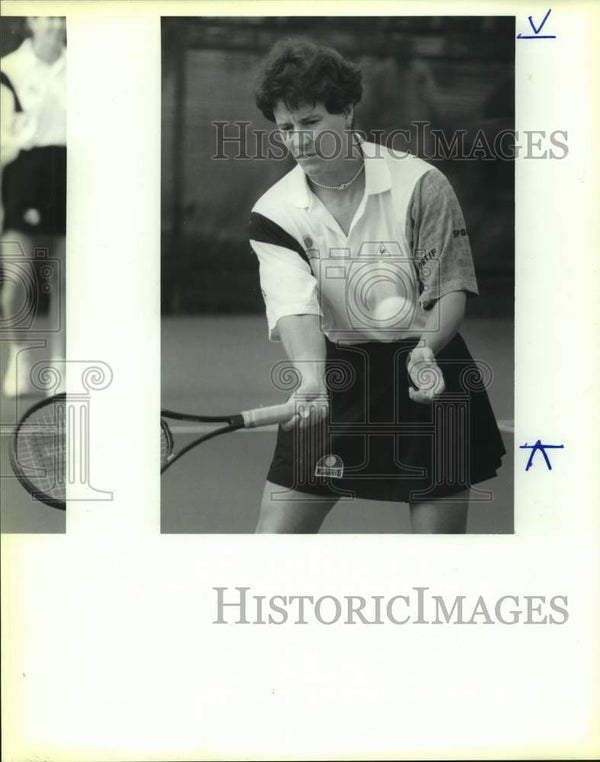 Press Photo San Antonio Racquets team tennis owner and player Anne Smi ...