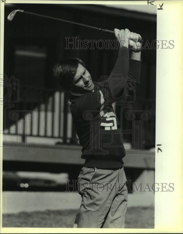 1988 Press Photo Golfer Bill Rogers at Precision Golf Center - sas1700 ...