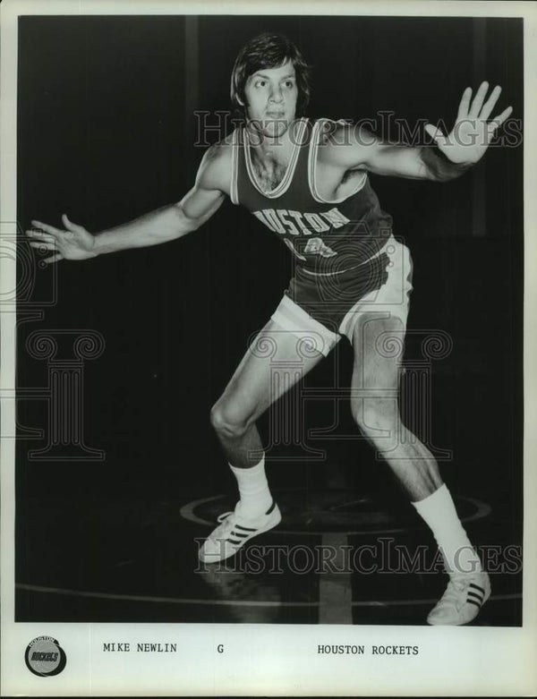 Press Photo Houston Rockets basketball player Mike Newlin - sas17019 ...