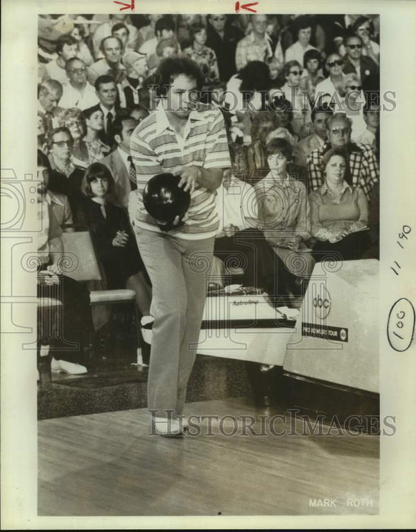 1984 Press Photo Pro bowler Mark Roth - sas17024 - Historic Images