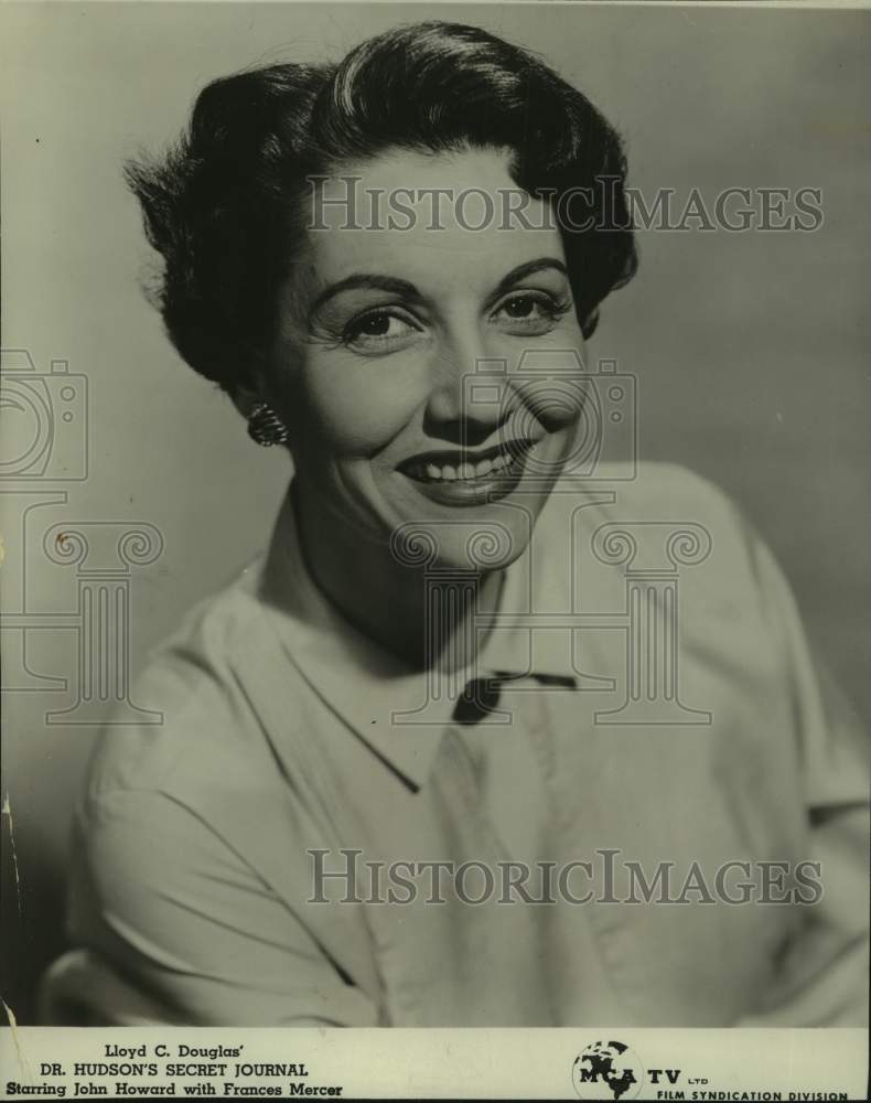 1956 Actress Frances Mercer - Historic Images