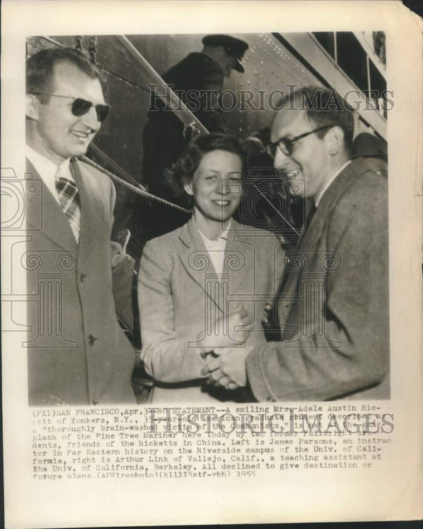 1955 Adele Austin RIckett, brainwashed by Communists, California ...