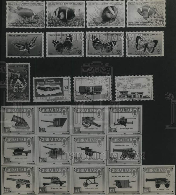 Press Photo Stamp collection - sax24654 - Historic Images