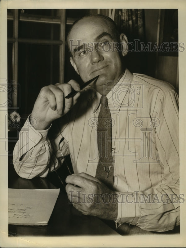 Gibb Gilchrist at his desk in his home he does much of his work ...