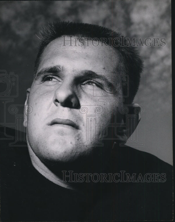 1961 Press Photo Lenny Mike Kufrovich, football player, Texas - sbs013 ...