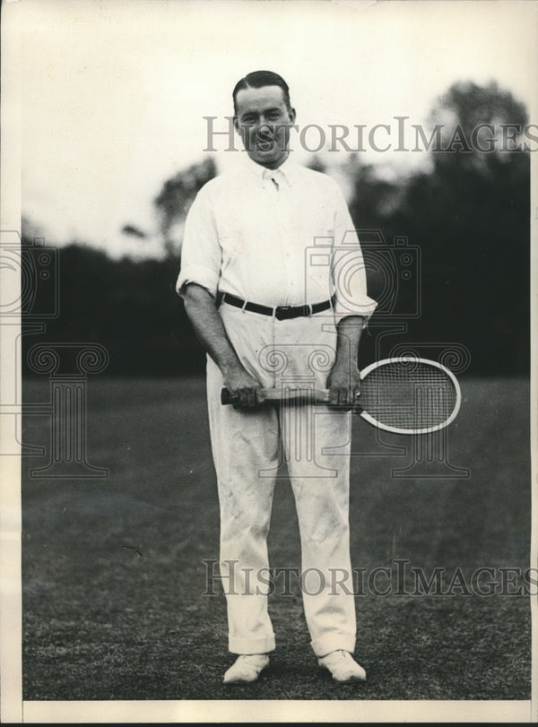 1931 Press Photo Holcombe Ward named chairman of 1931 Davis Cup commit ...