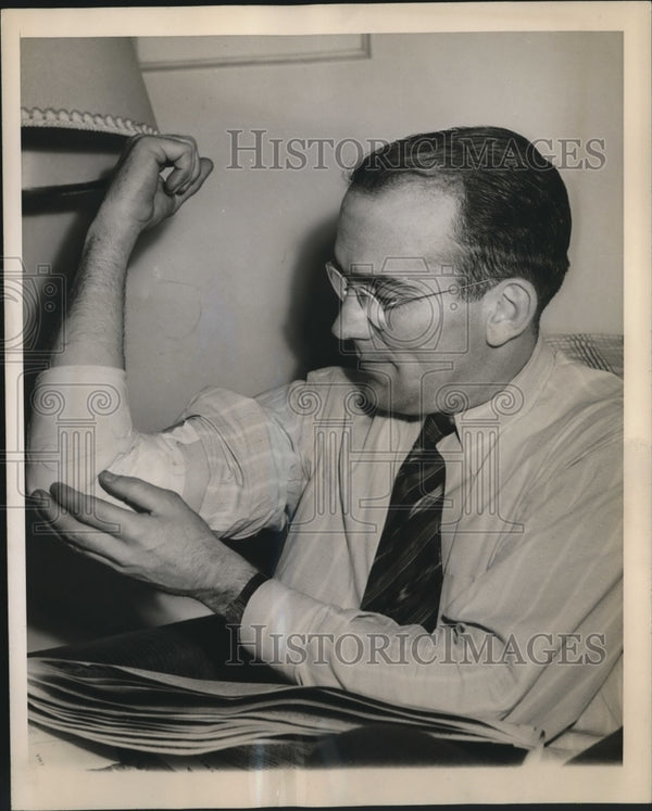 1945 Press Photo Bill Dietrich Pitcher for Chicago White Sox - Historic ...