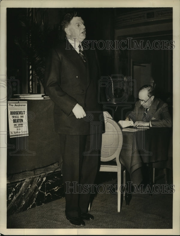 1935 Press Photo Chicago Mayor Edward Kelly at GOP speech in Washingto ...