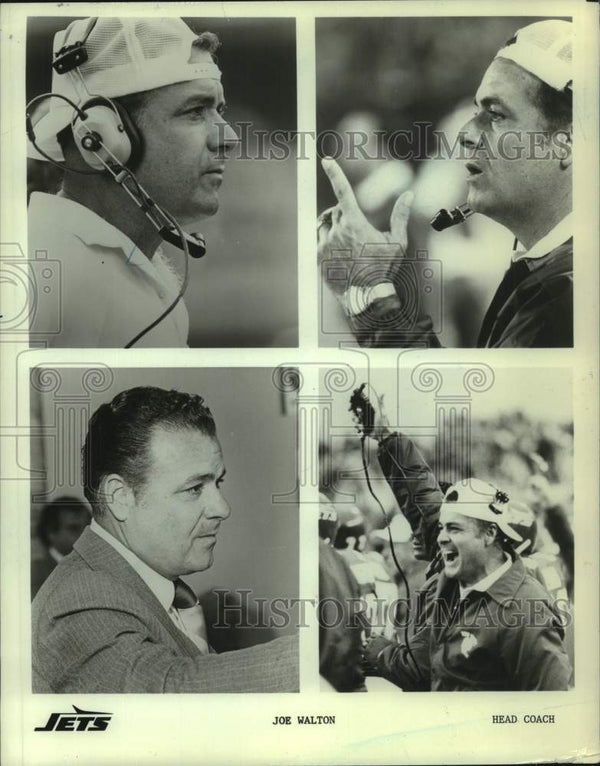 Press Photo New York Jets football Joe Walton - sis00880 - Historic Images