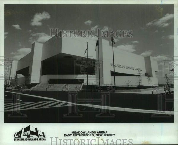 Press Photo Brendan Byrne Meadowlands Arena, East Rutherford, New Jers ...