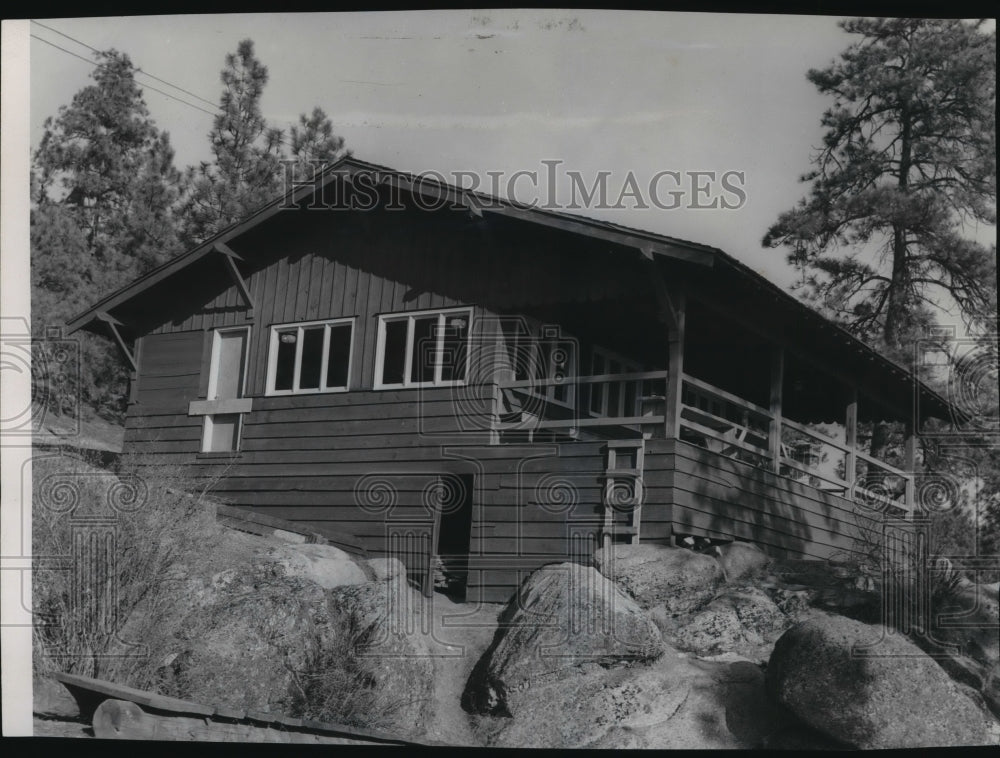 1957 Renovated Camp Sekani dedicated by Hillyard Lions Club members ...