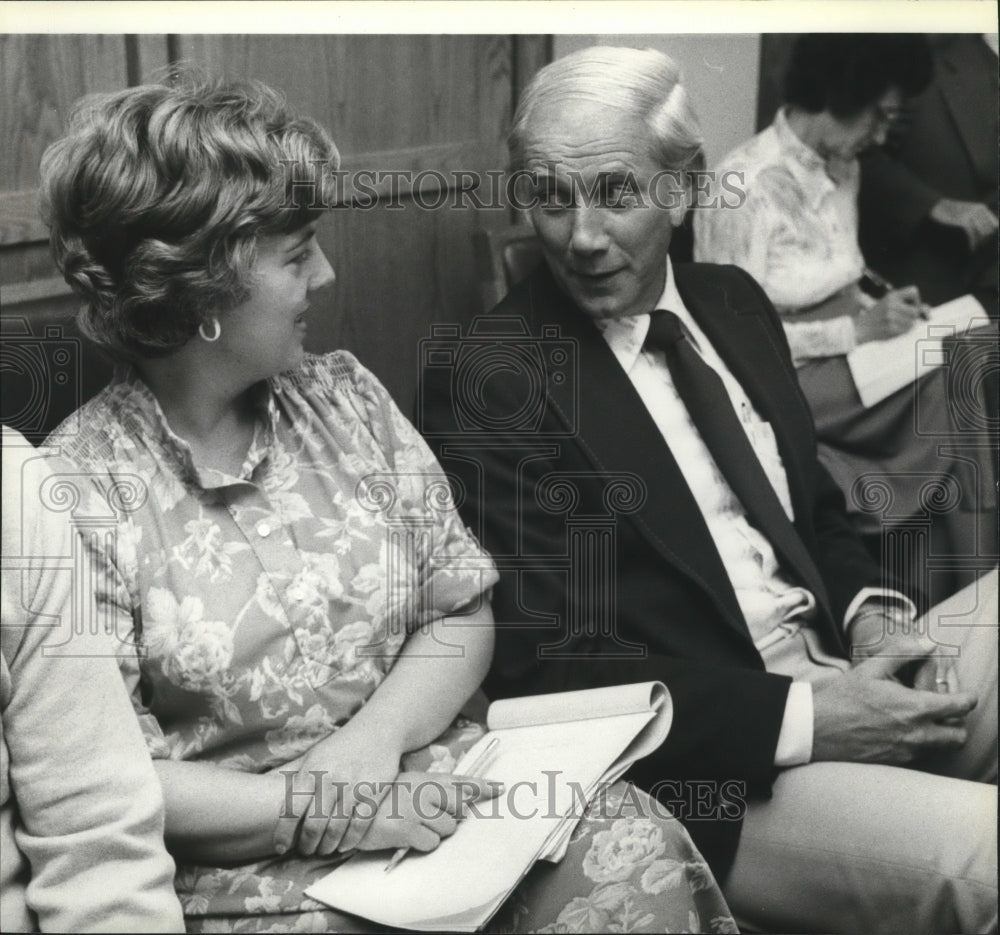 1979 Press Photo Judy Feryn and Ron Kreulen, members of the IEEA. - sp ...