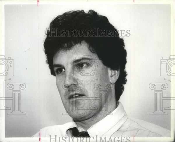 1994 Press Photo Scott Eastin, Eastern State Hospital personnel - spa6 ...