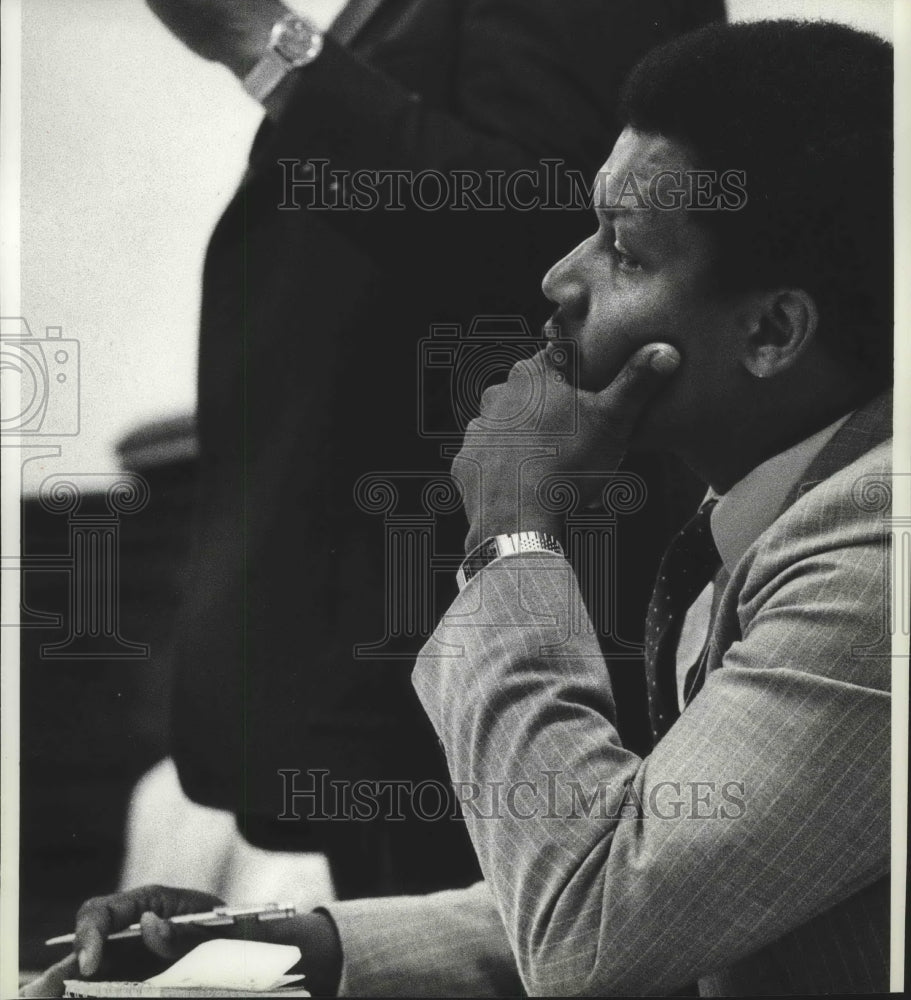 1983 Press Photo Sam Baynes, NAACP Pres. Spok. Chapter - spa80394 ...