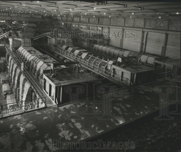 1957 View of metallurgical operation at Cominco's Trail B.C. - Historic ...