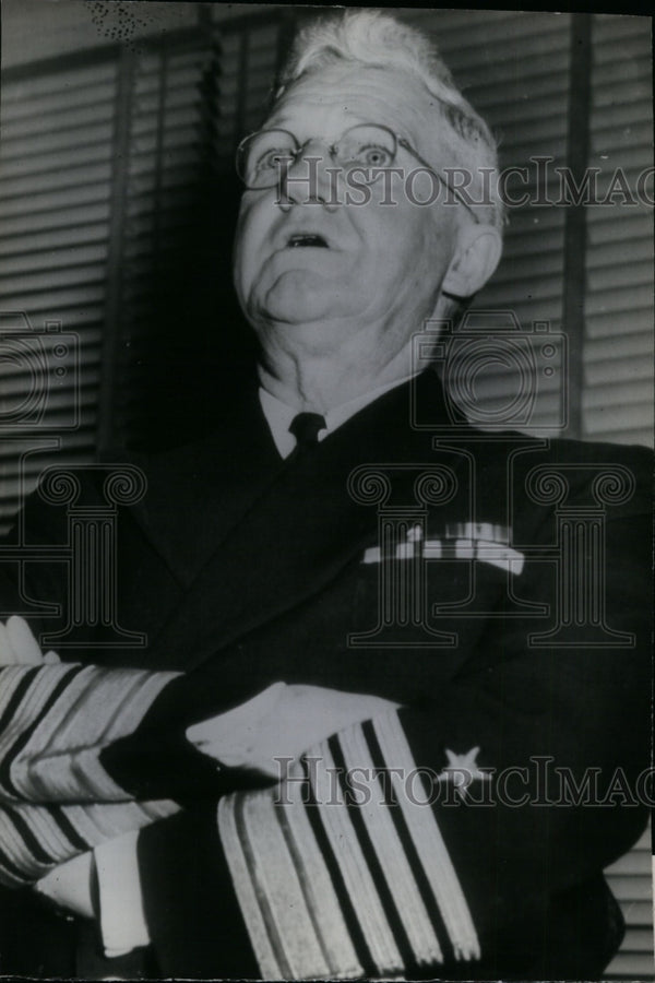 1943 Admiral Harold Stark Commander of U.S. naval forces in Europe ...