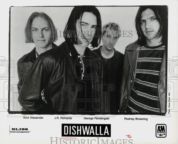 1996 Press Photo Dishwalla, Music Group - srp31400 - Historic Images
