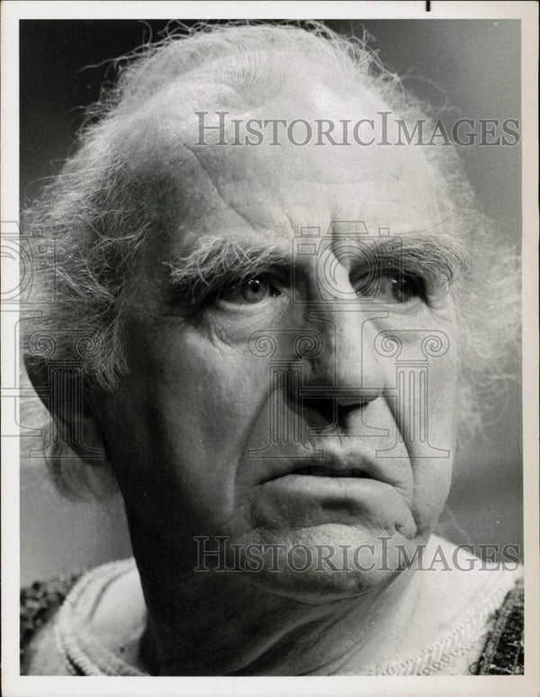 1970 Press Photo Actor Ed Begley in "Neither Are We Enemies" - srp3402 ...