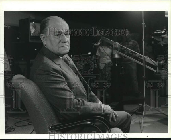1991 Actor E. G. Marshall at Media Artist Studio in Manlius New York ...