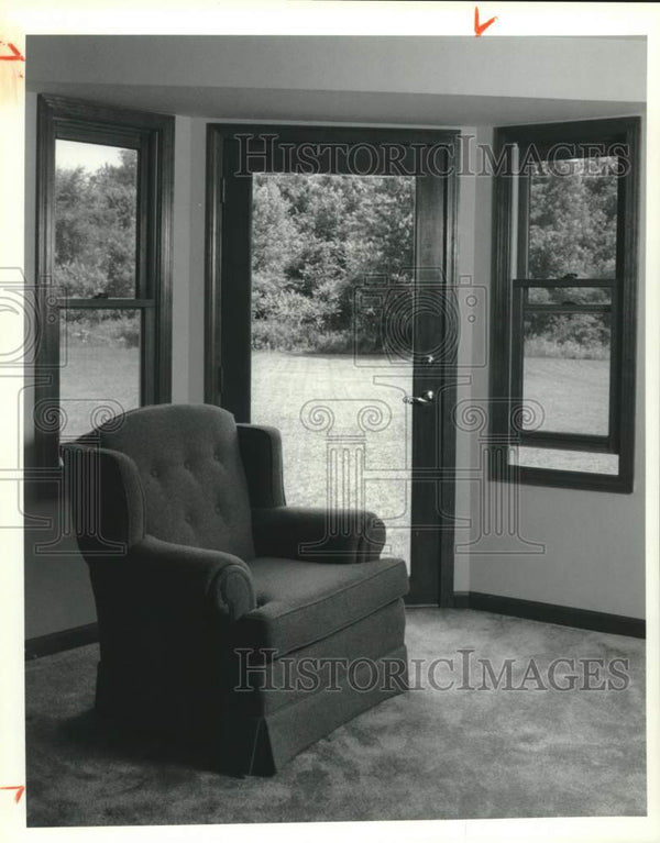1991 Interior Family Room Window in House of the Week Feature ...