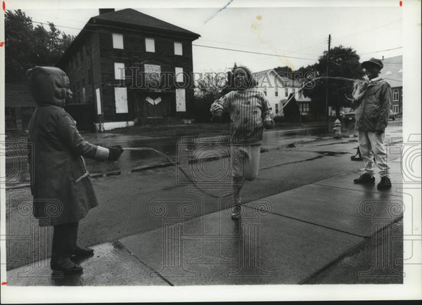1990 Vanessa Sanders Jumping Rope on Wall Street in Auburn - Historic ...
