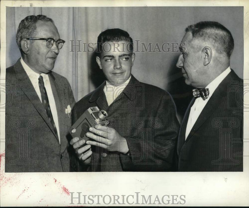 1962 Richard Stanfield, Jack Meadvin at Awards Ceremony, New York ...