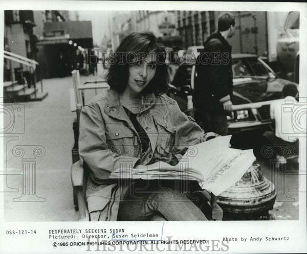 1985 Director Susan Seidelman on set of "Desperately Seeking Susan ...