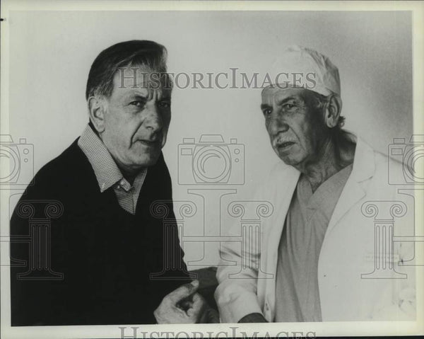 1982 Jose Ferrer and Jack Klugman in an episode of "Quincy" - Historic ...