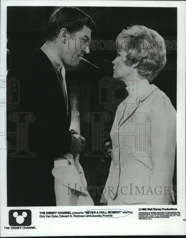 1986 Dick Van Dyke and Dorothy Provine in "Never A Dull Moment ...