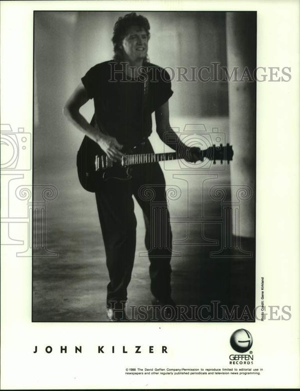 1988 Singer/Musician John Kilzer - Historic Images