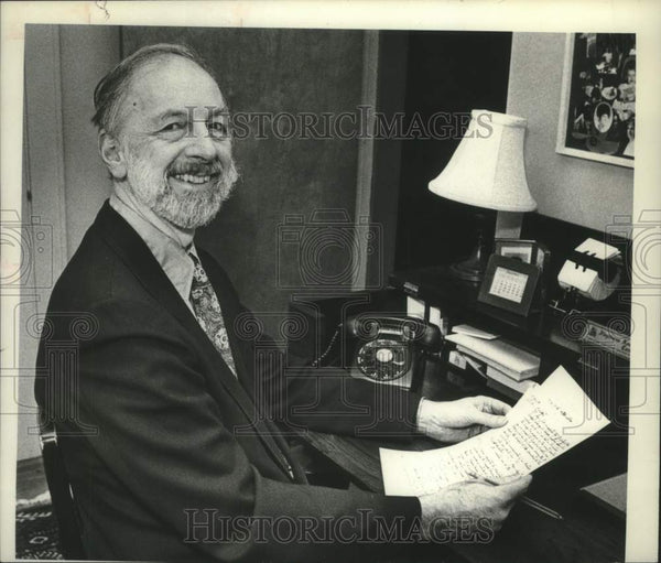 1979 Press Photo Dr. Edward Sargent, Albany, New York - tua16707 ...
